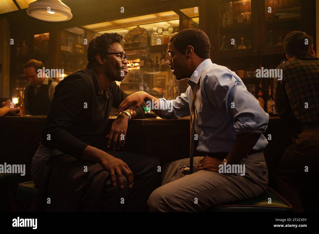 RUSTIN, from left: Colman Domingo as Bayard Rustin, Johnny Ramey, 2023 ...