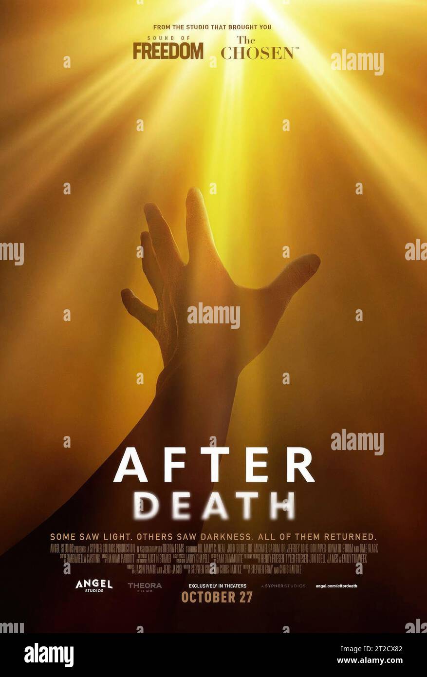 AFTER DEATH, US poster, 2023. © Angel Studios / Courtesy Everett ...