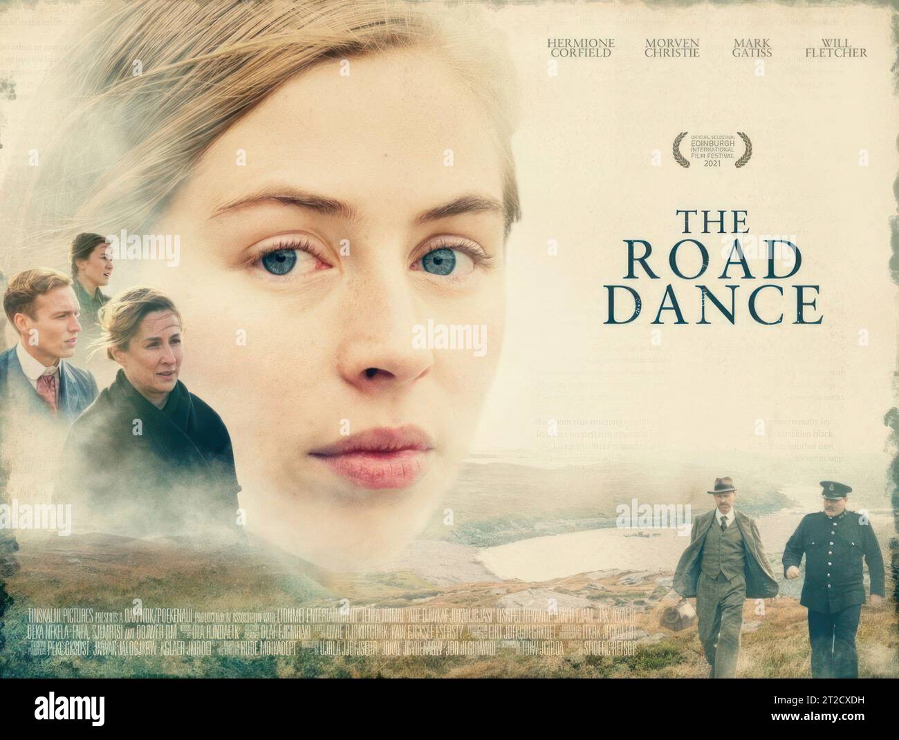 THE ROAD DANCE, poster, from left: Will Fletcher, Ali Fumiko Whitney ...