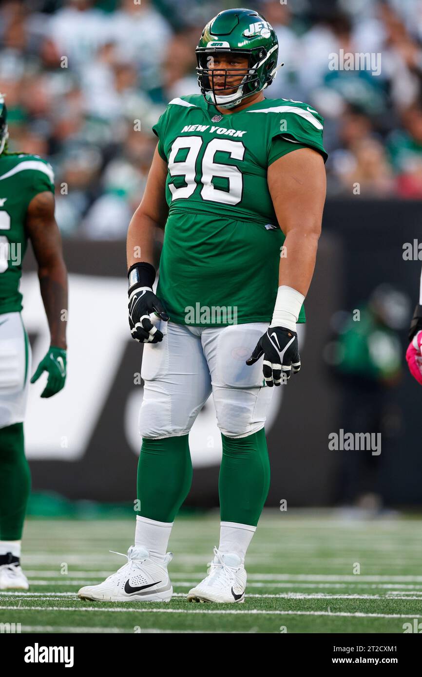 New York Jets defensive tackle Al Woods (96) in action against the ...