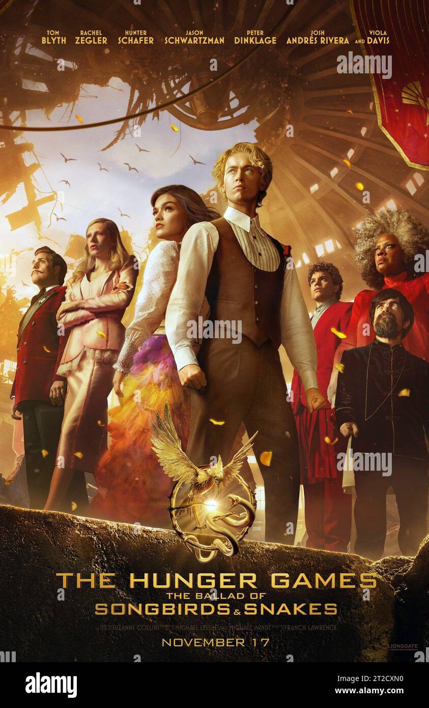 THE HUNGER GAMES: THE BALLAD OF SONGBIRDS AND SNAKES, US advance poster ...