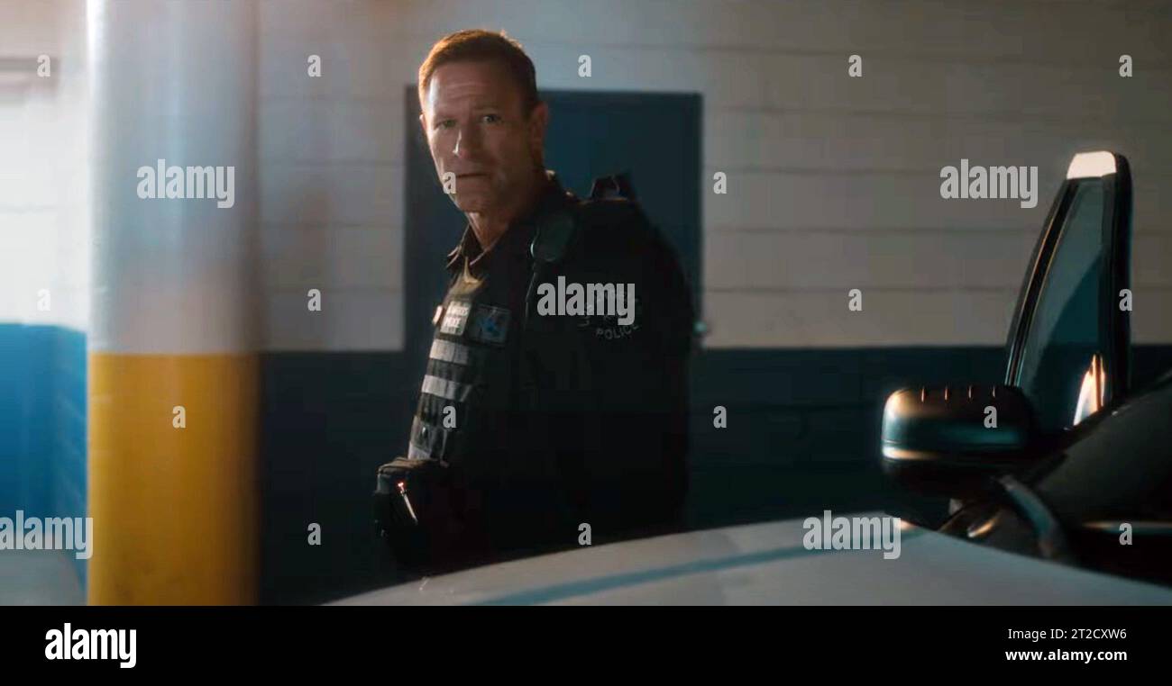 MUZZLE, Aaron Eckhart, 2023. © RLJE Films / Courtesy Everett Collection ...