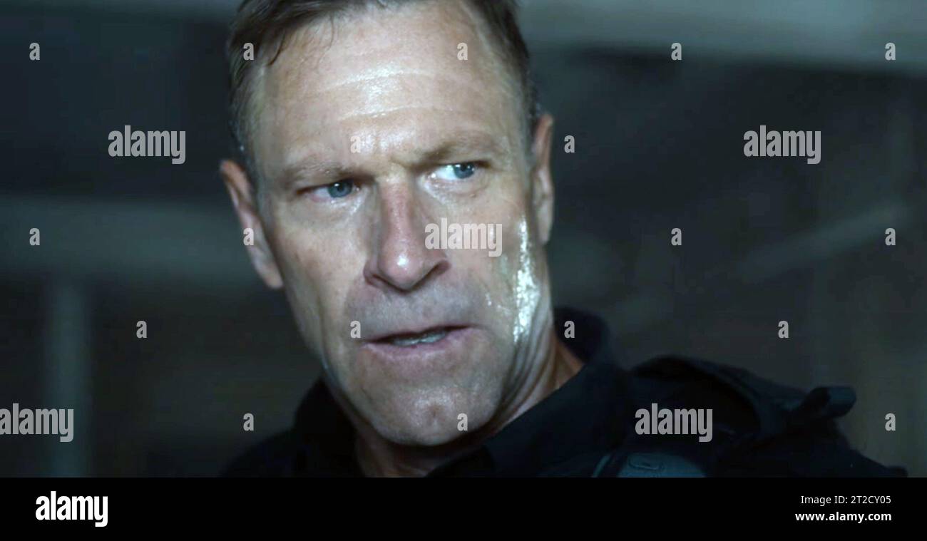 MUZZLE, Aaron Eckhart, 2023. © RLJE Films / Courtesy Everett Collection ...
