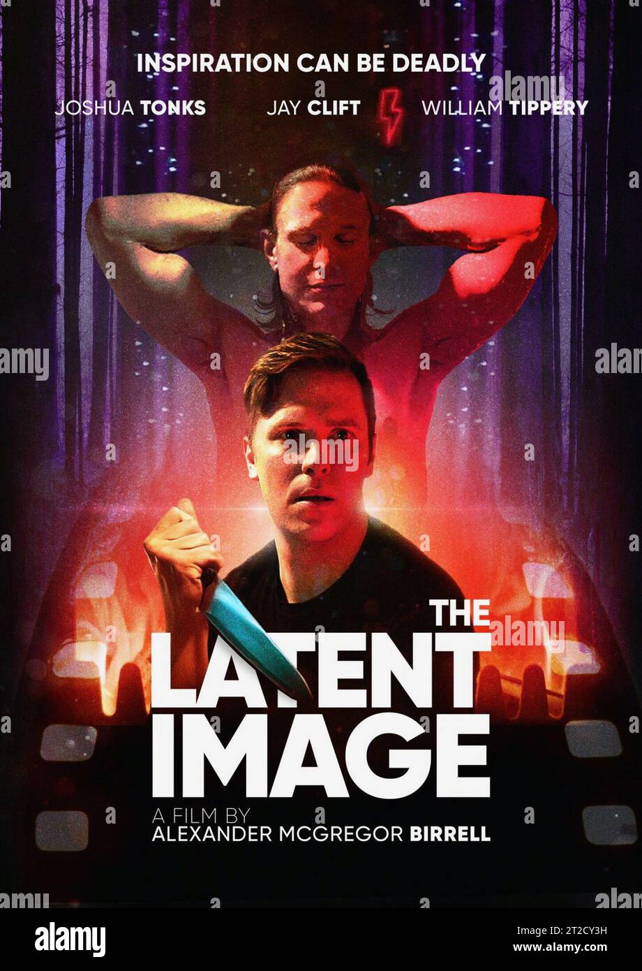 THE LATENT IMAGE, poster, from top: Jay Clift, Joshua Tonks, 2022 ...