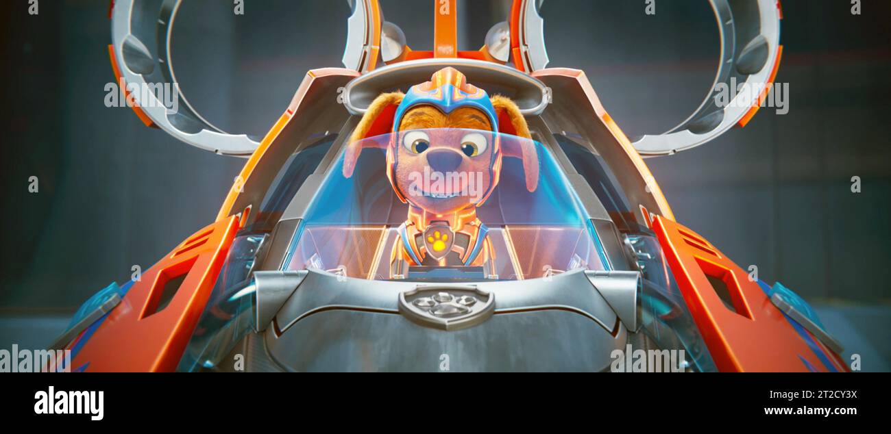 PAW PATROL: THE MIGHTY MOVIE, US Zuma (voice: Nylan Parthipan), 2023 ...