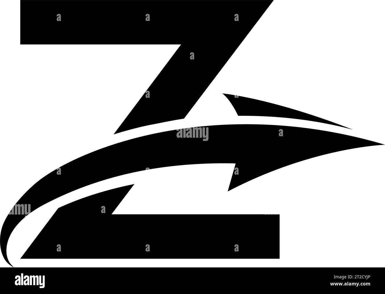 Z up arrow Stock Vector Images - Alamy