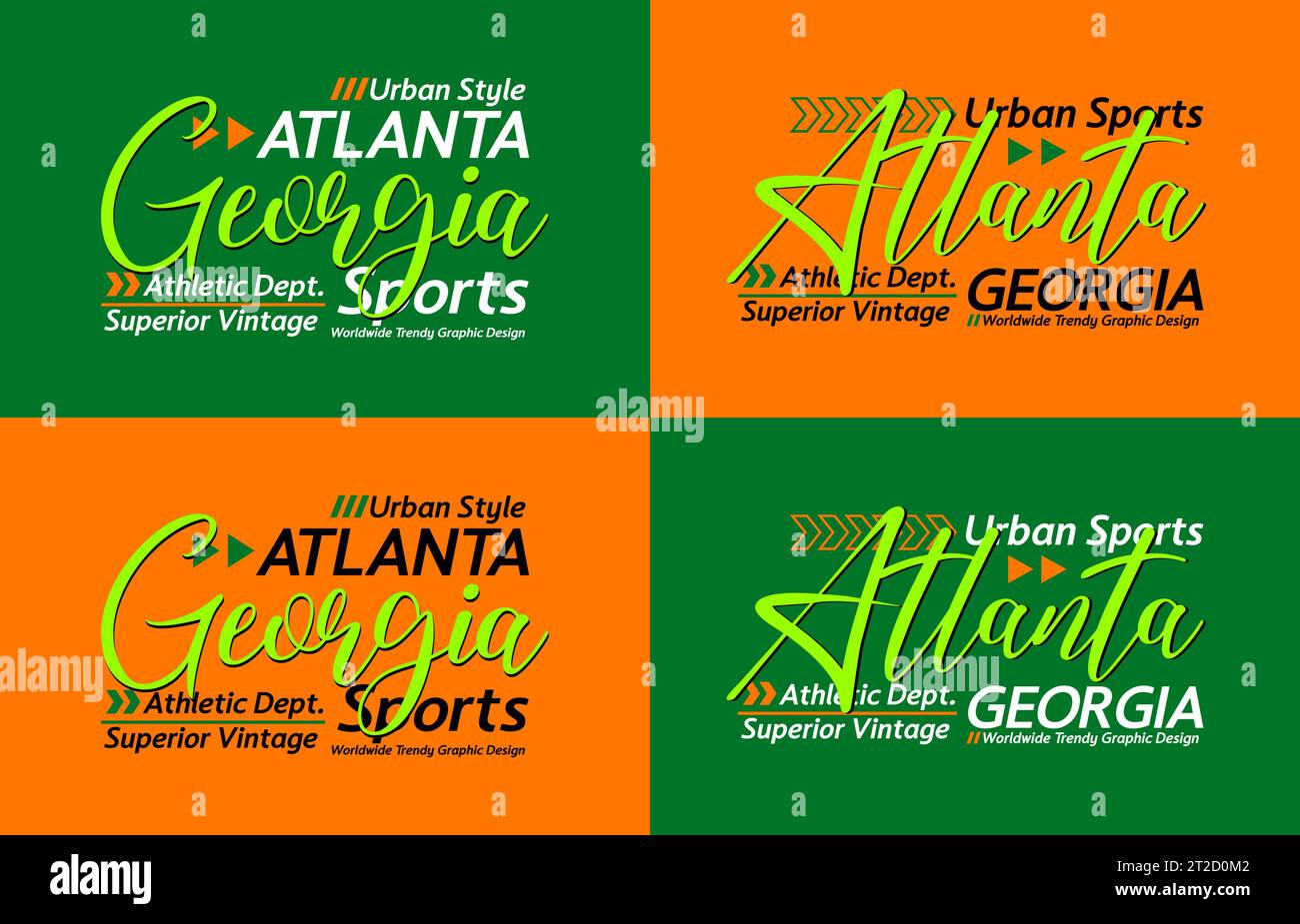 Atlanta Georgia urban calligraphy typeface superior vintage, typography ...
