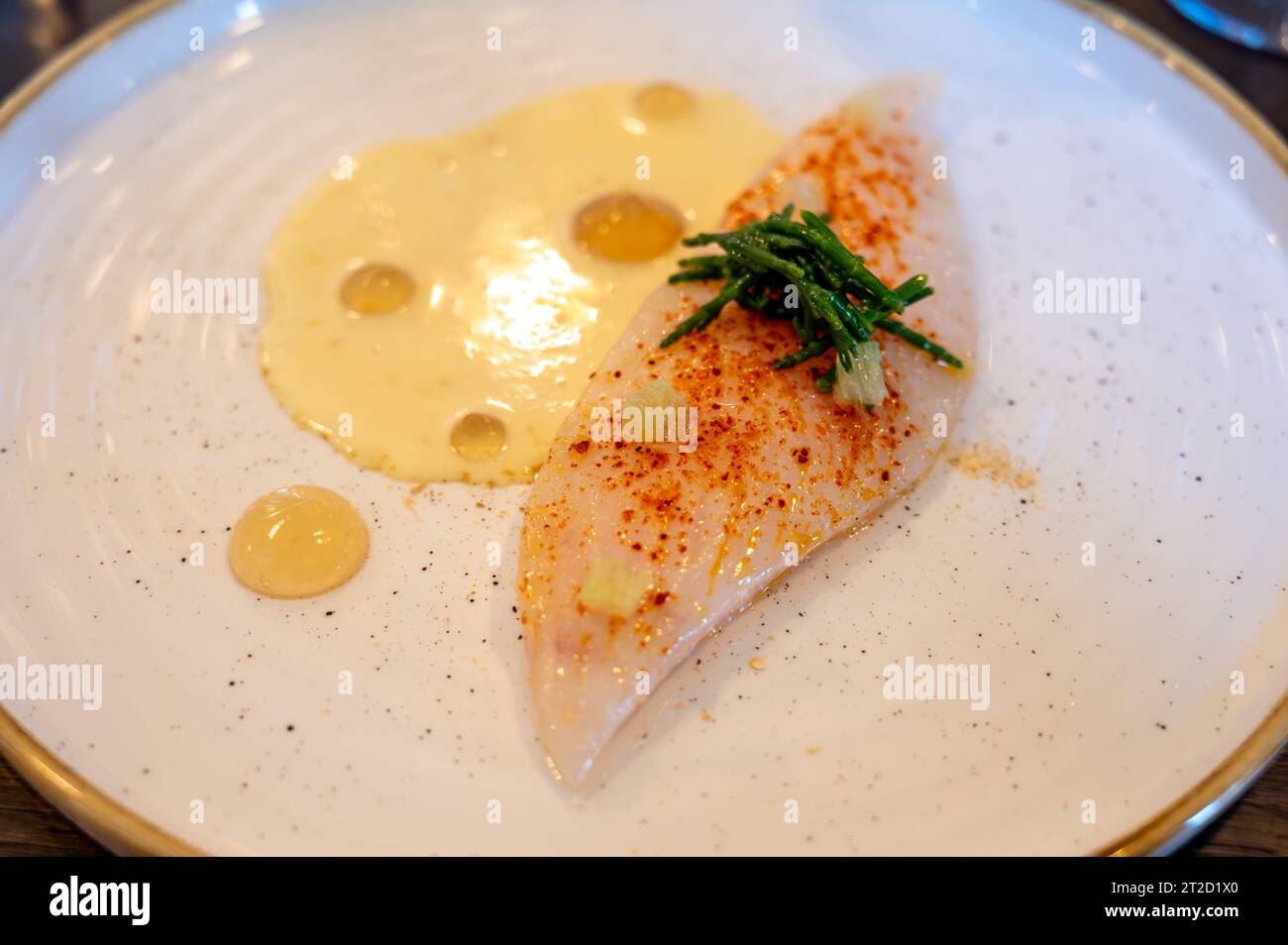 White fillet of most delicious fish John Dory, St Pierre or Peter's ...