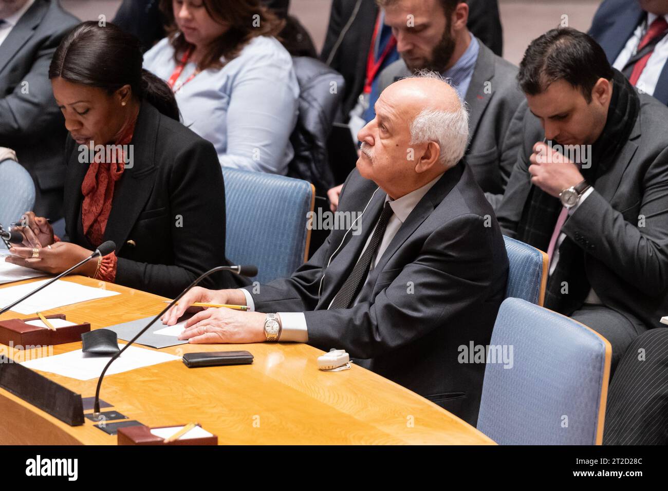 State of Palestine Ambassador and Permanent Observer to the UN Riyad ...