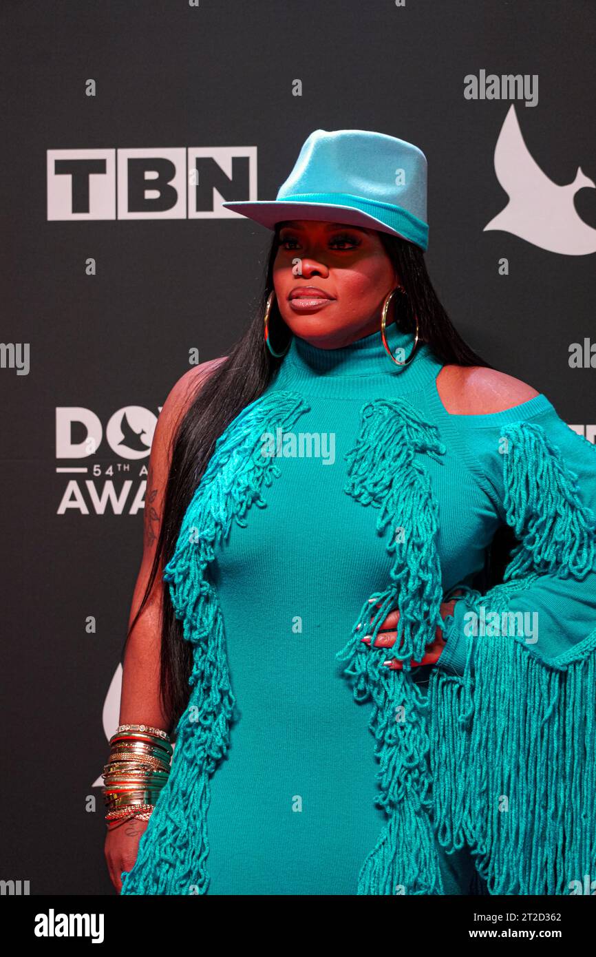 Nashville, Tennessee, USA, October 17, 2023. Tasha Cobbs Leonard On the ...