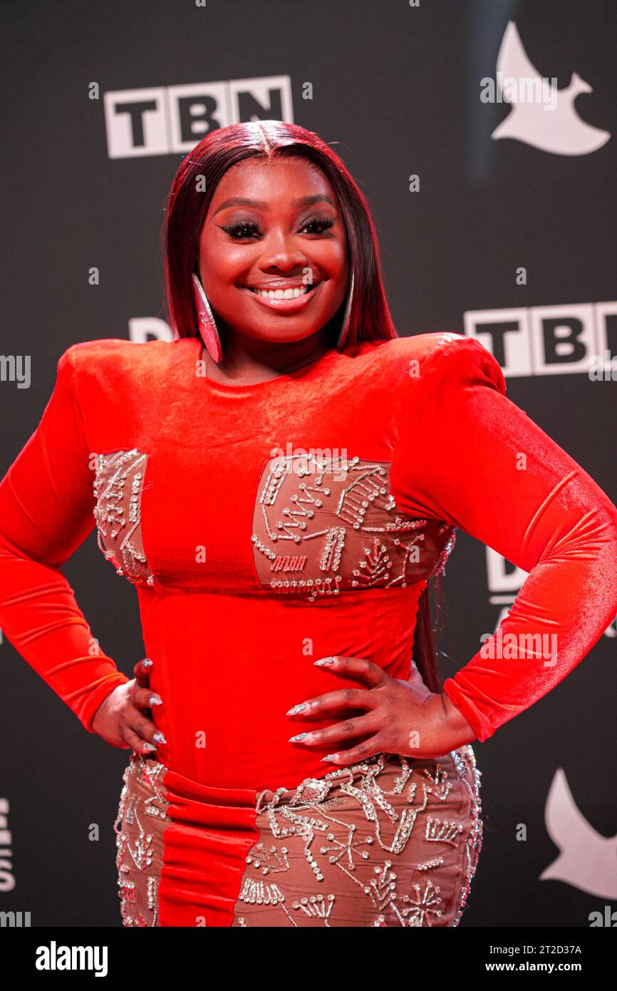 Nashville, Tennessee, USA, October 17, 2023. Jekalyn Carr On the red ...
