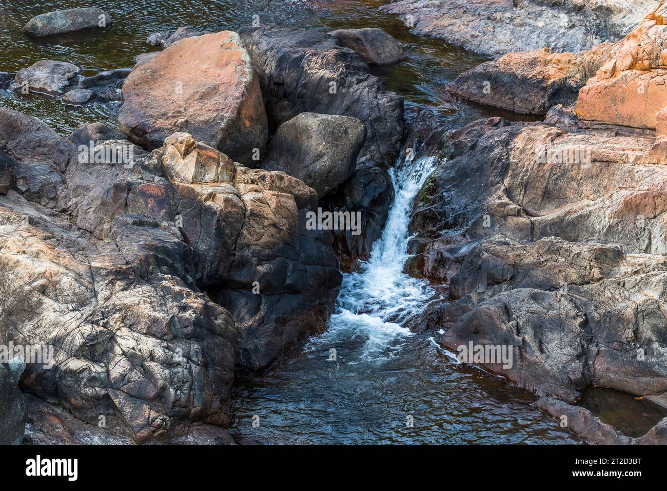 Alligator Creek waterfalls, Mount Elliot, Bowling Green Bay National ...