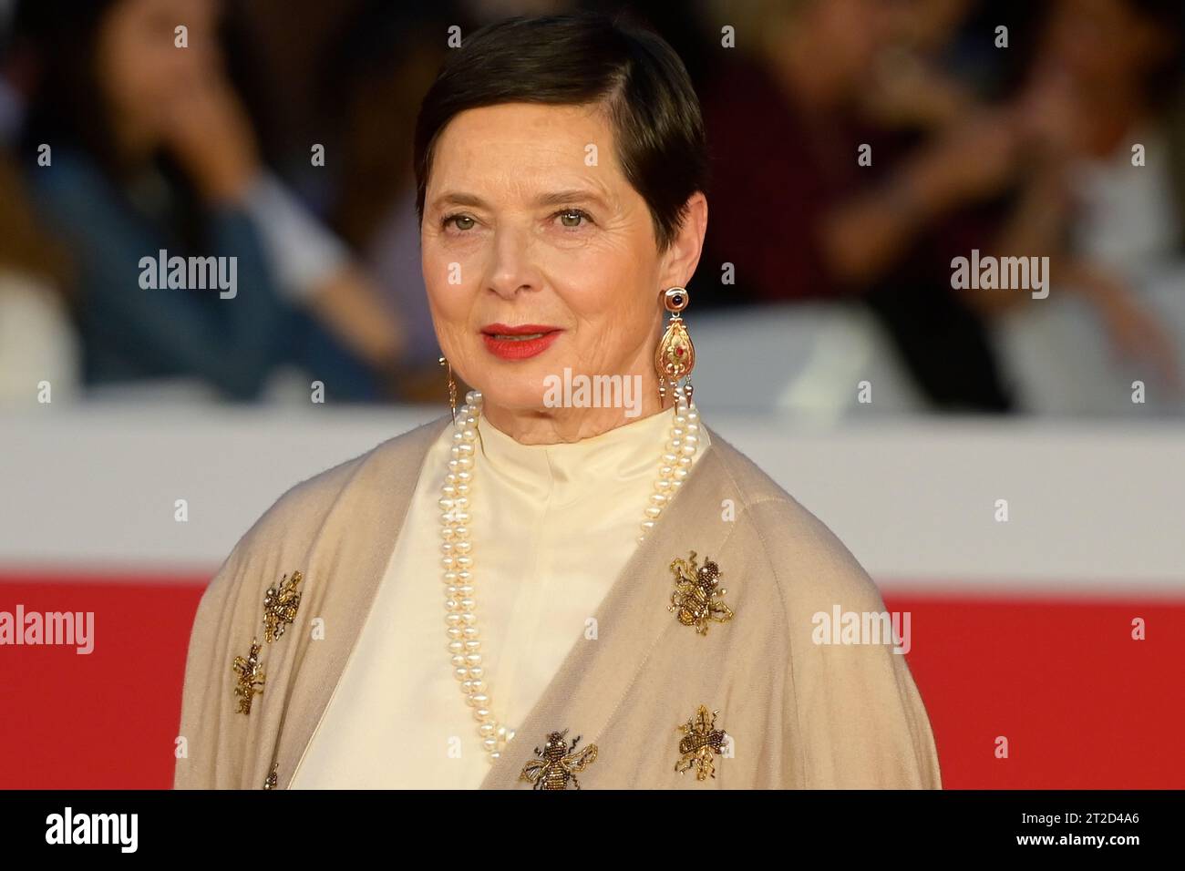 Isabella Rossellini attends the red carpet of the opening ceremony of ...