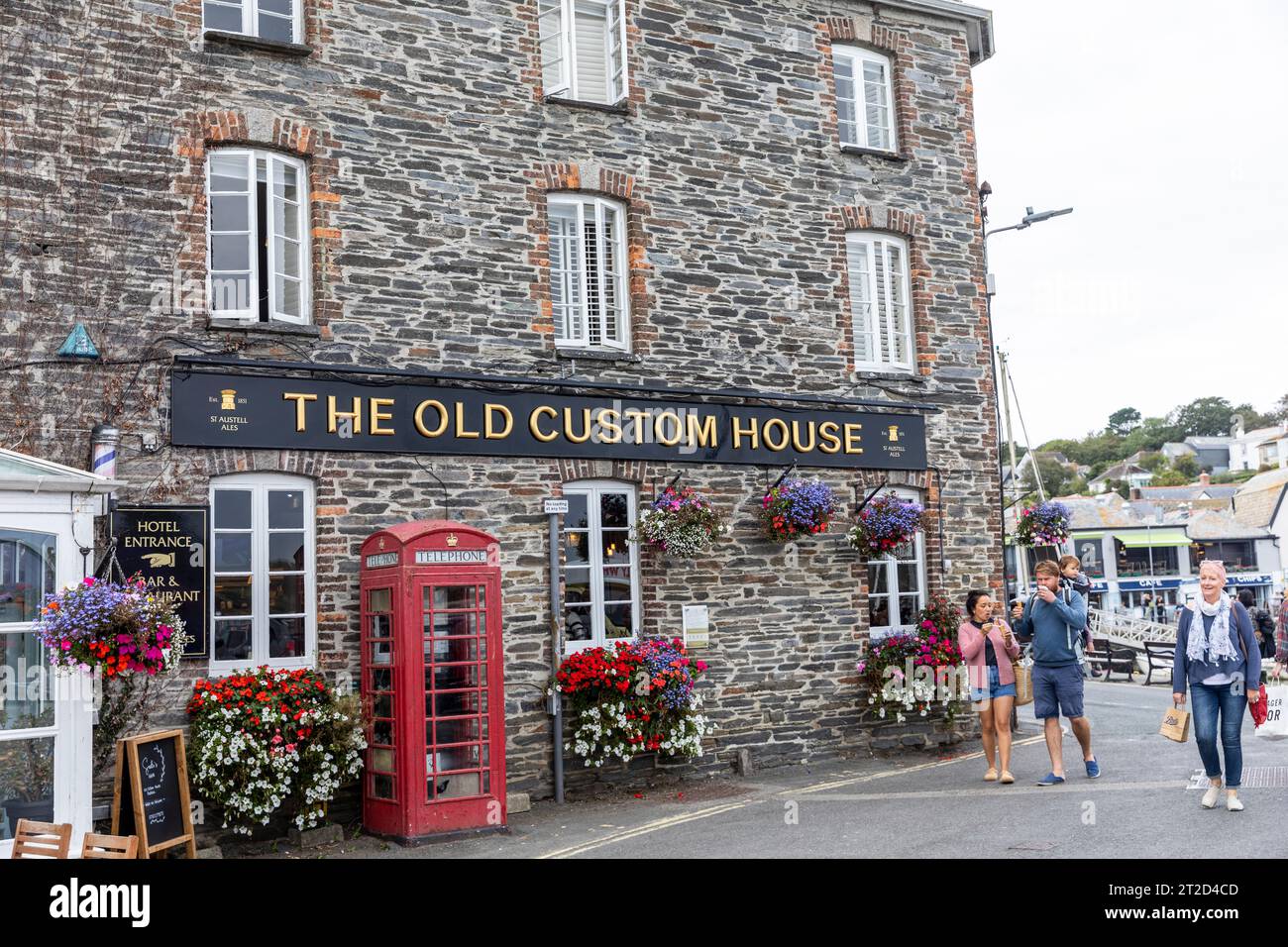 Padstow Cornwall The Old Customs House public house and accommodation ...