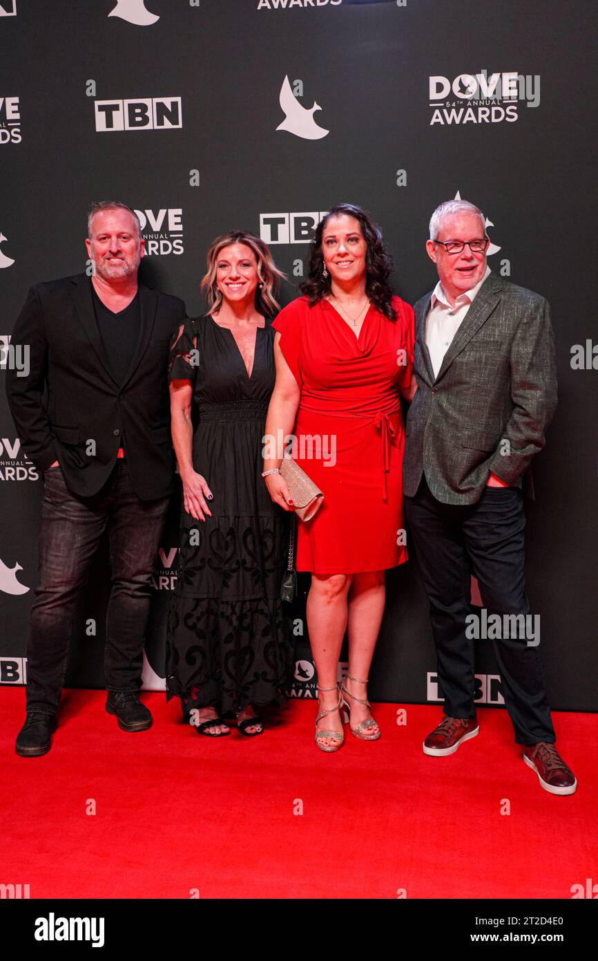 Nashville, Tennessee, USA, October 17, 2023. Chris Juen On the red ...