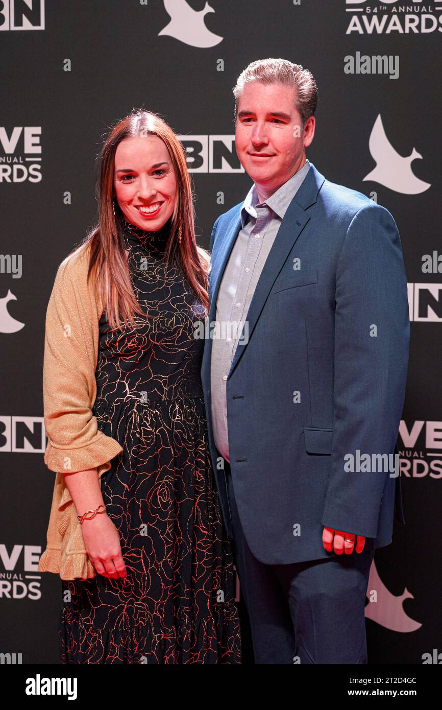 Nashville, Tennessee, USA, October 17, 2023. Darin and Brooke Alridge ...