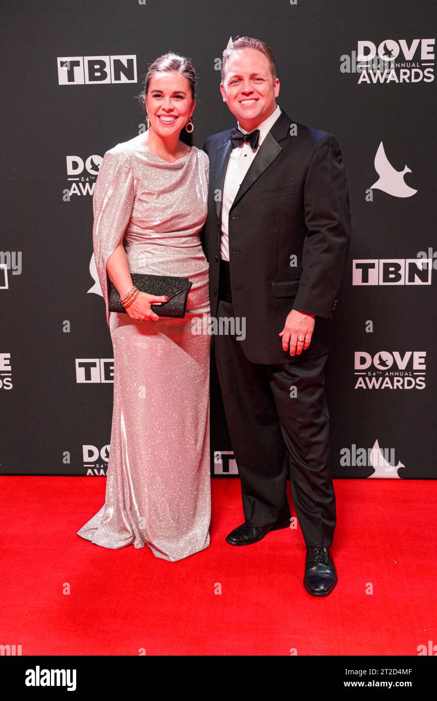 Nashville, Tennessee, USA, October 17, 2023. John Bolin On the red ...