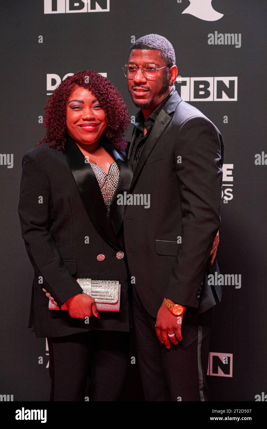 Nashville, Tennessee, USA, October 17, 2023. Jeremy James On the red ...