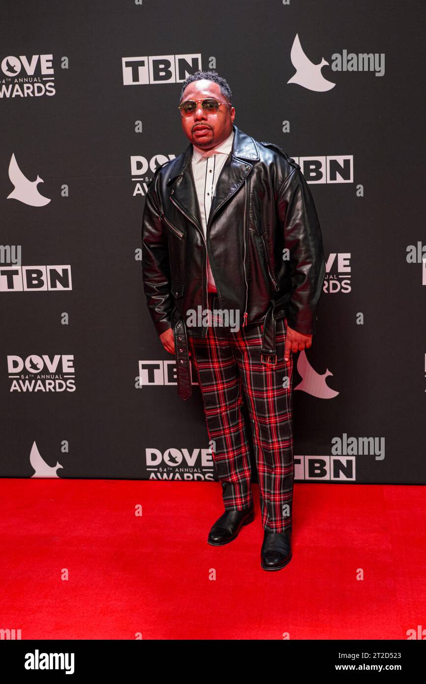 Nashville, Tennessee, USA, October 17, 2023. Deon Kipping On the red ...