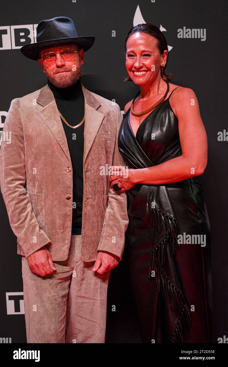 Nashville, Tennessee, USA, October 17, 2023. Toby Mac On the red carpet ...