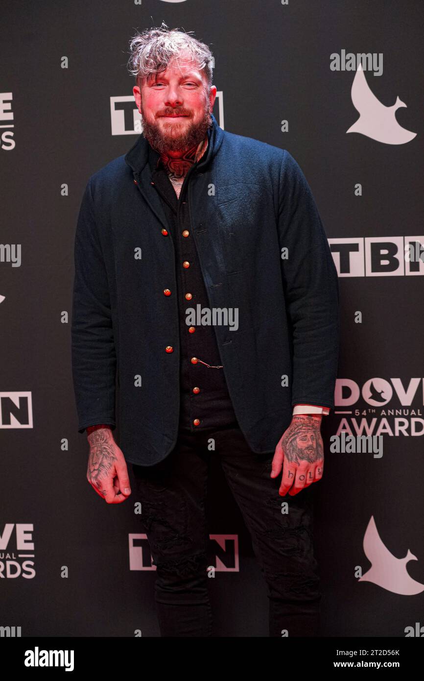 Nashville, Tennessee, USA, October 17, 2023. Ben Fuller On the red ...