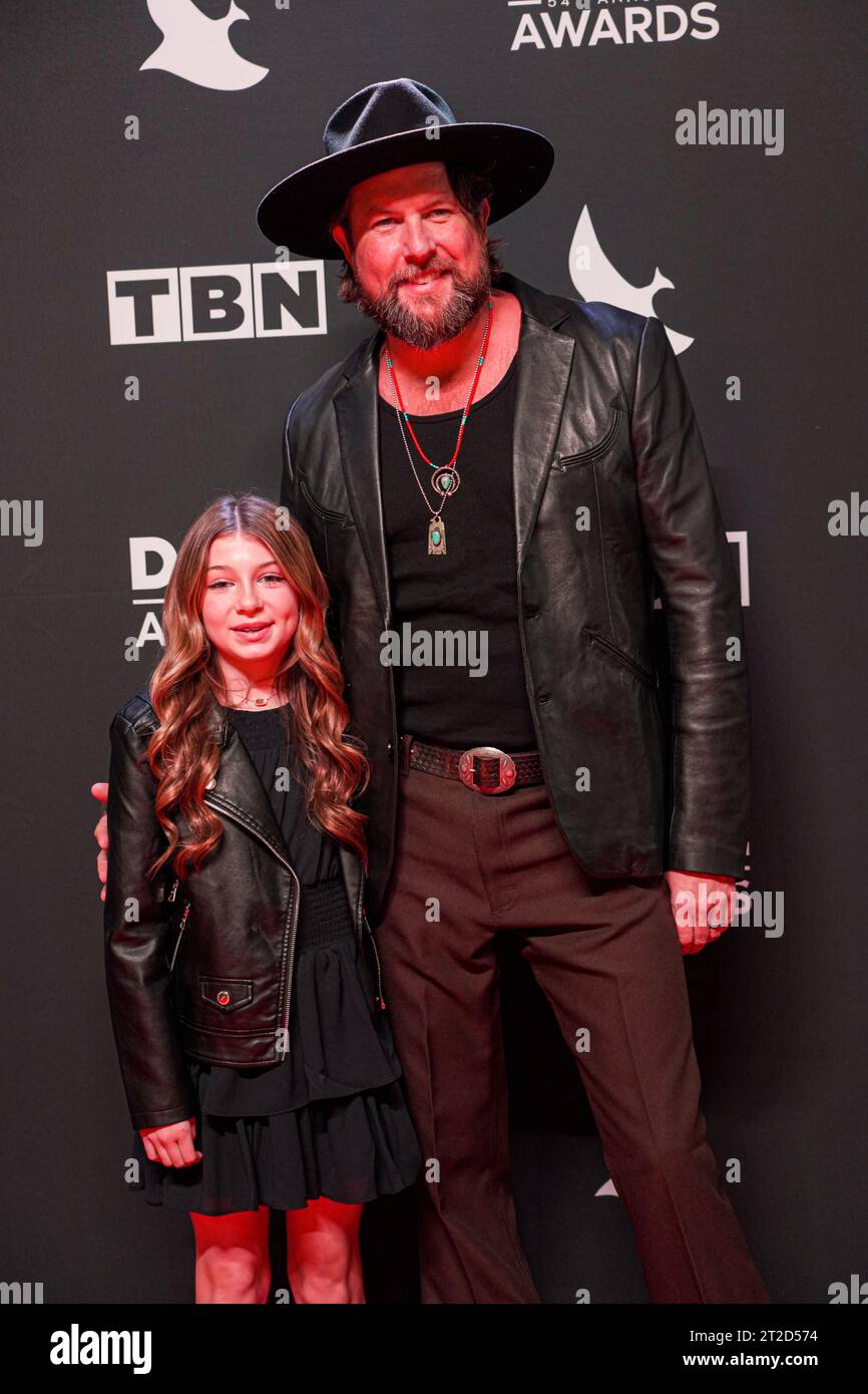 Nashville, Tennessee, USA, October 17, 2023. Zack Williams & Delilah On ...