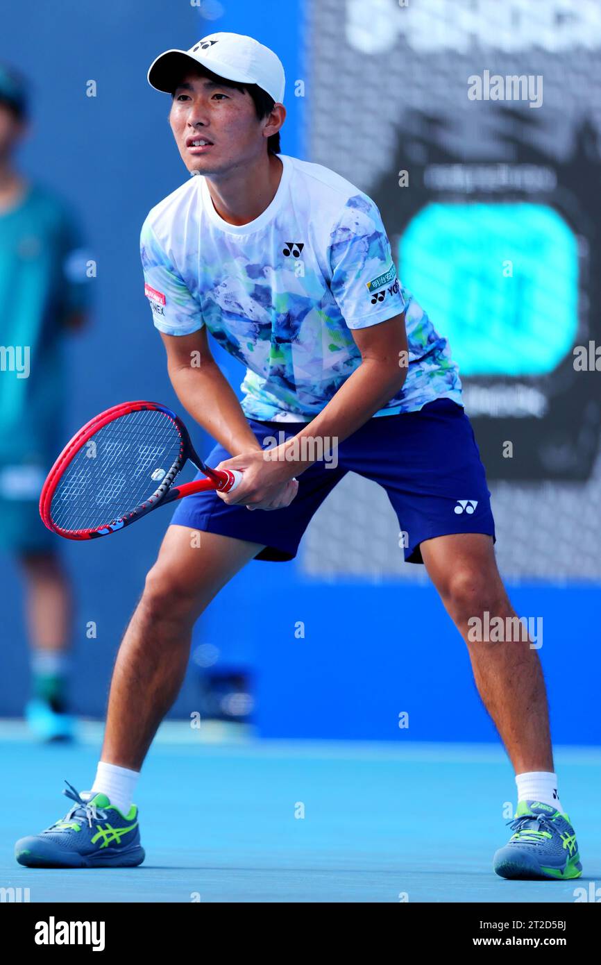 Ariake Tennis Park, Tokyo, Japan. 18th Oct, 2023. Tokyo, Japan. 18/10 ...