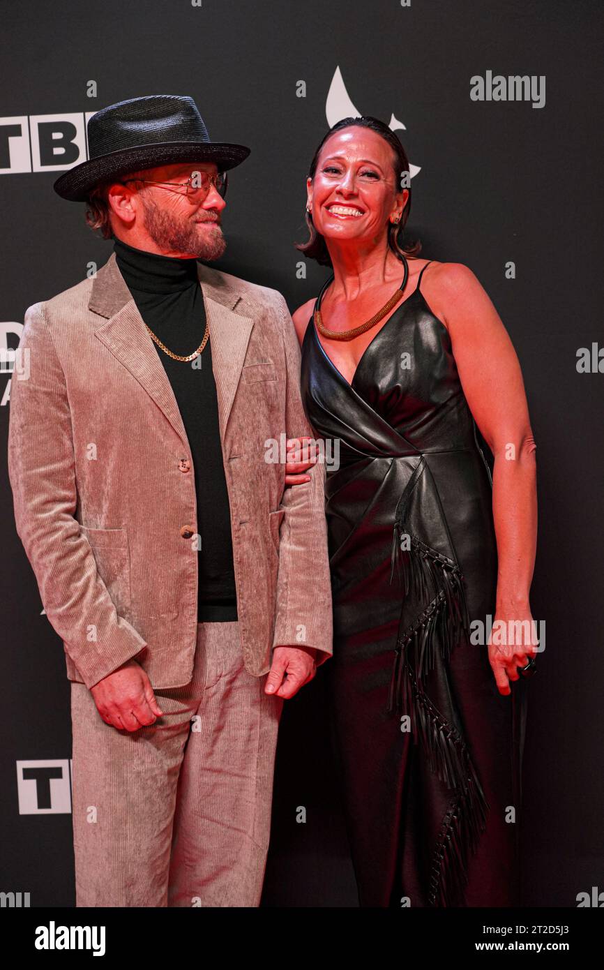 Nashville, Tennessee, USA, October 17, 2023. Toby Mac On the red carpet ...
