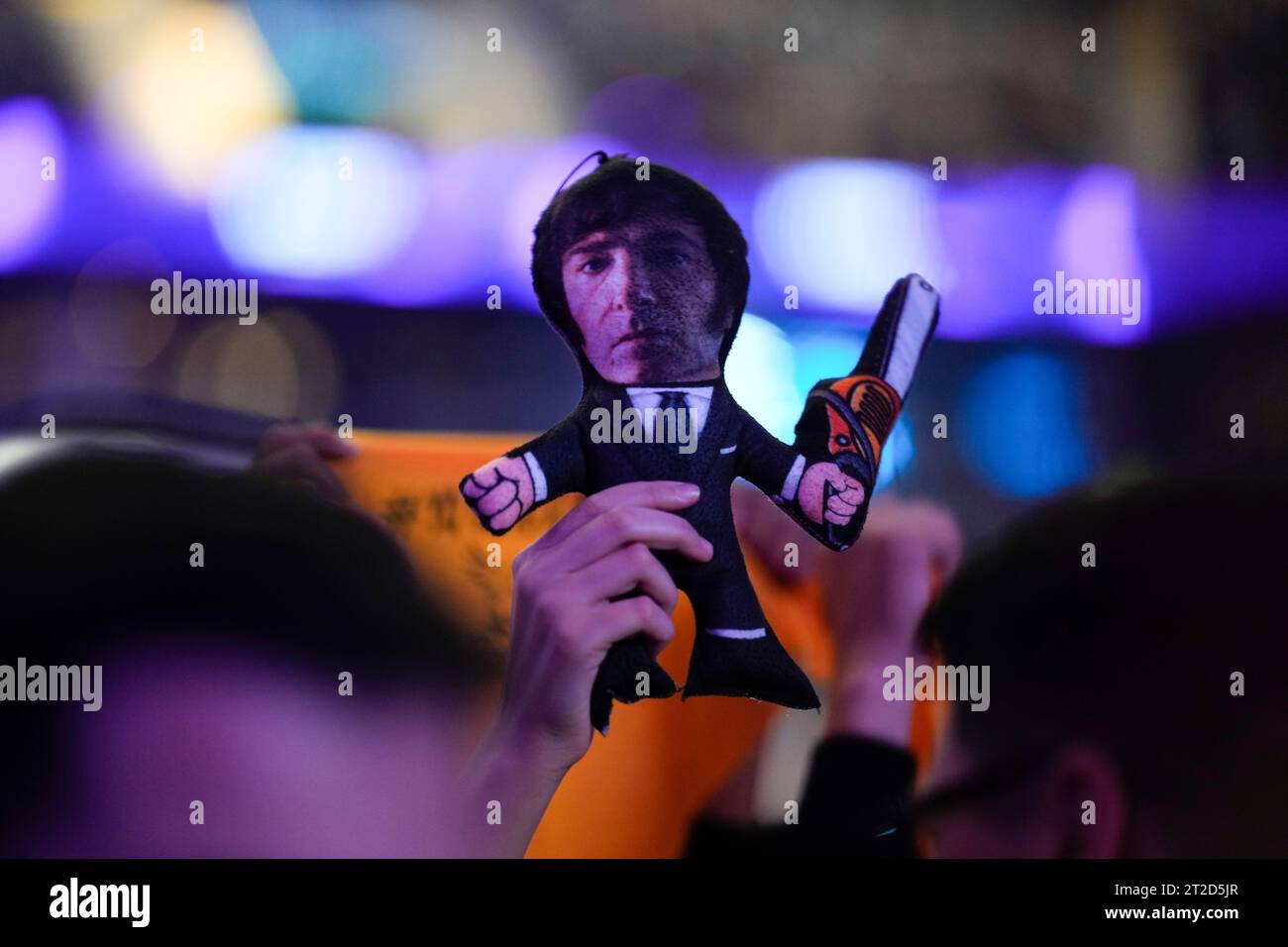 A supporter of presidential candidate of the Liberty Advances coalition ...