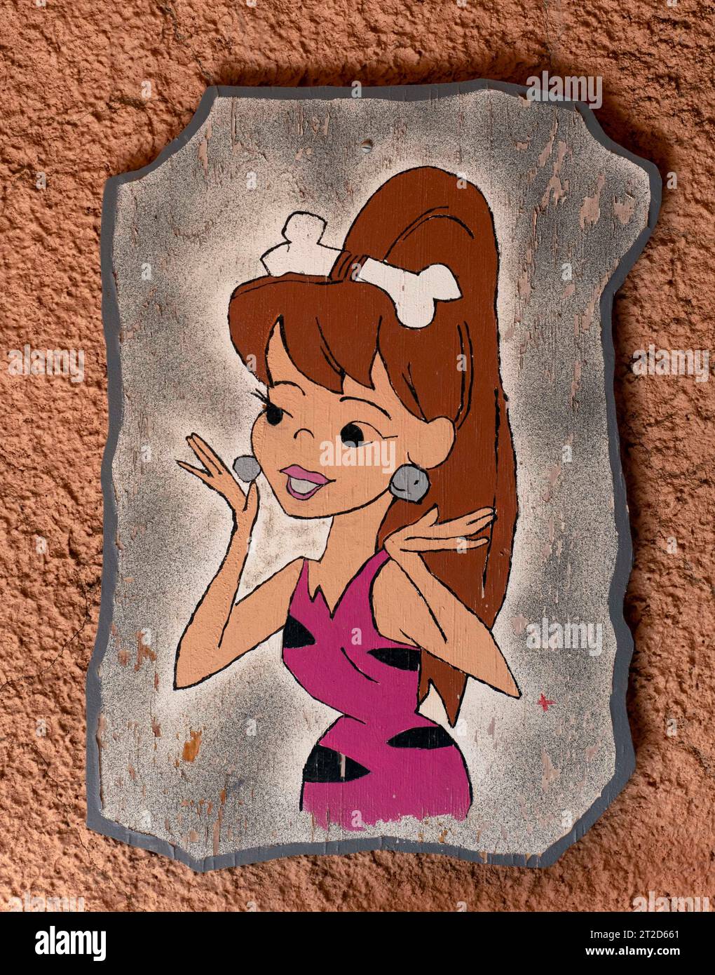 Flintstones bedrock city hi-res stock photography and images - Alamy