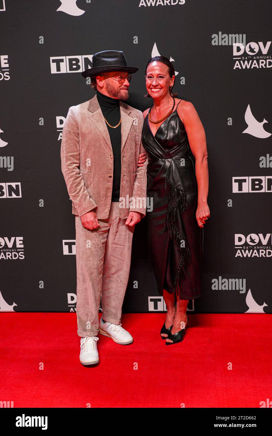 Nashville, Tennessee, USA, October 17, 2023. Toby Mac On the red carpet ...