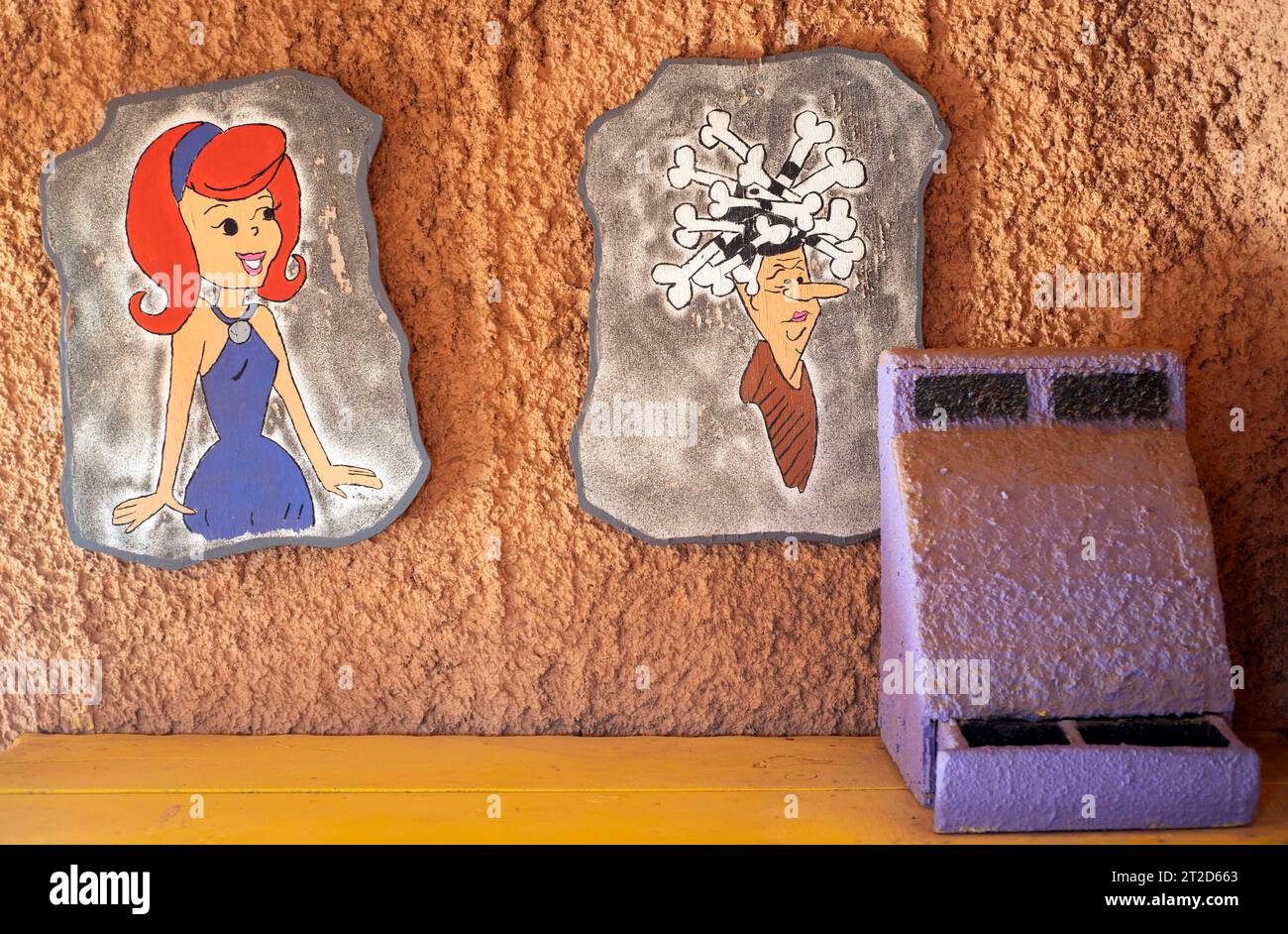 Flintstones bedrock city hi-res stock photography and images - Alamy