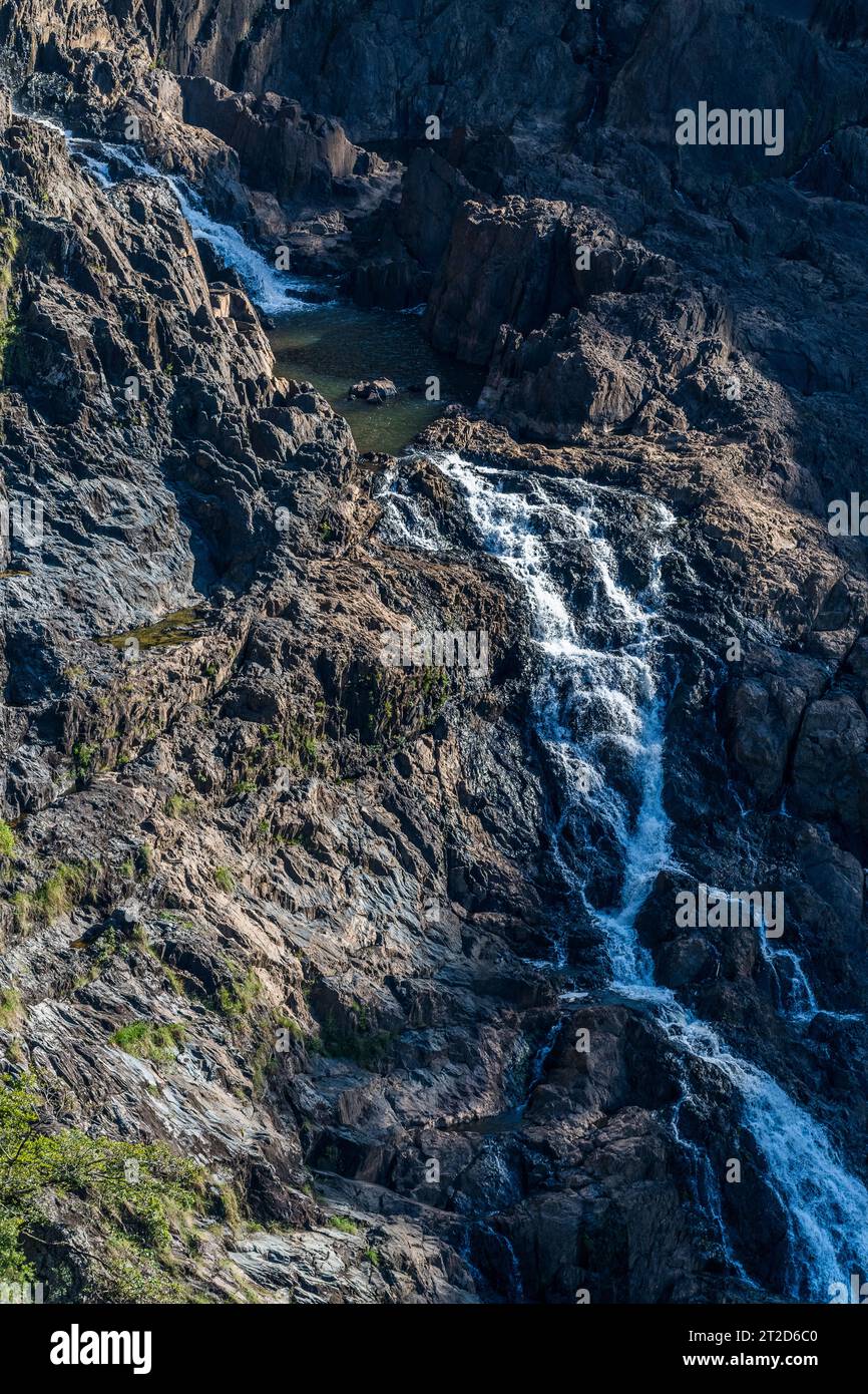 Barron River Waterfall, in Barron Gorge National Park, near Cairns, Far ...