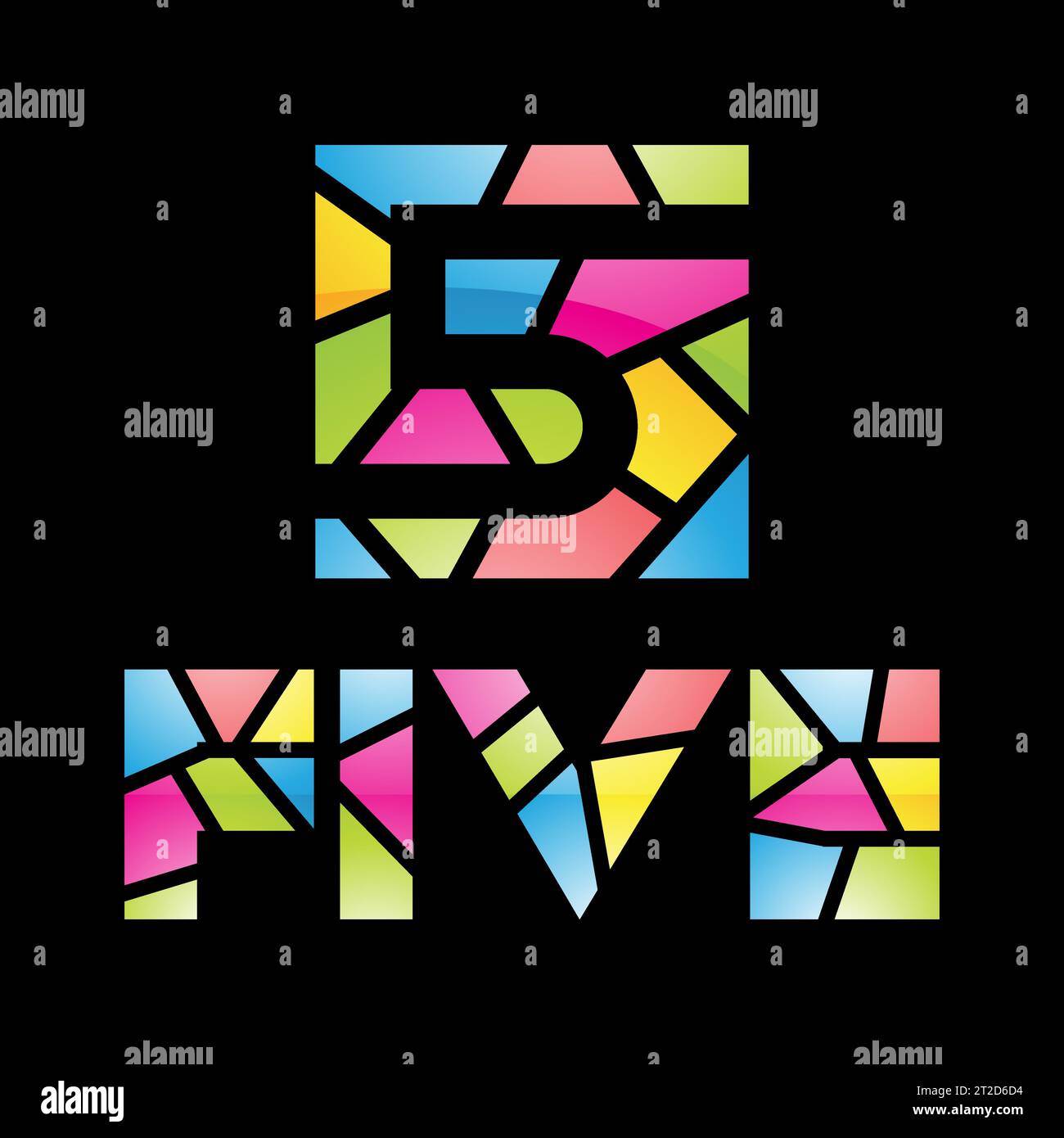 Five 9 logo Stock Vector Images - Alamy