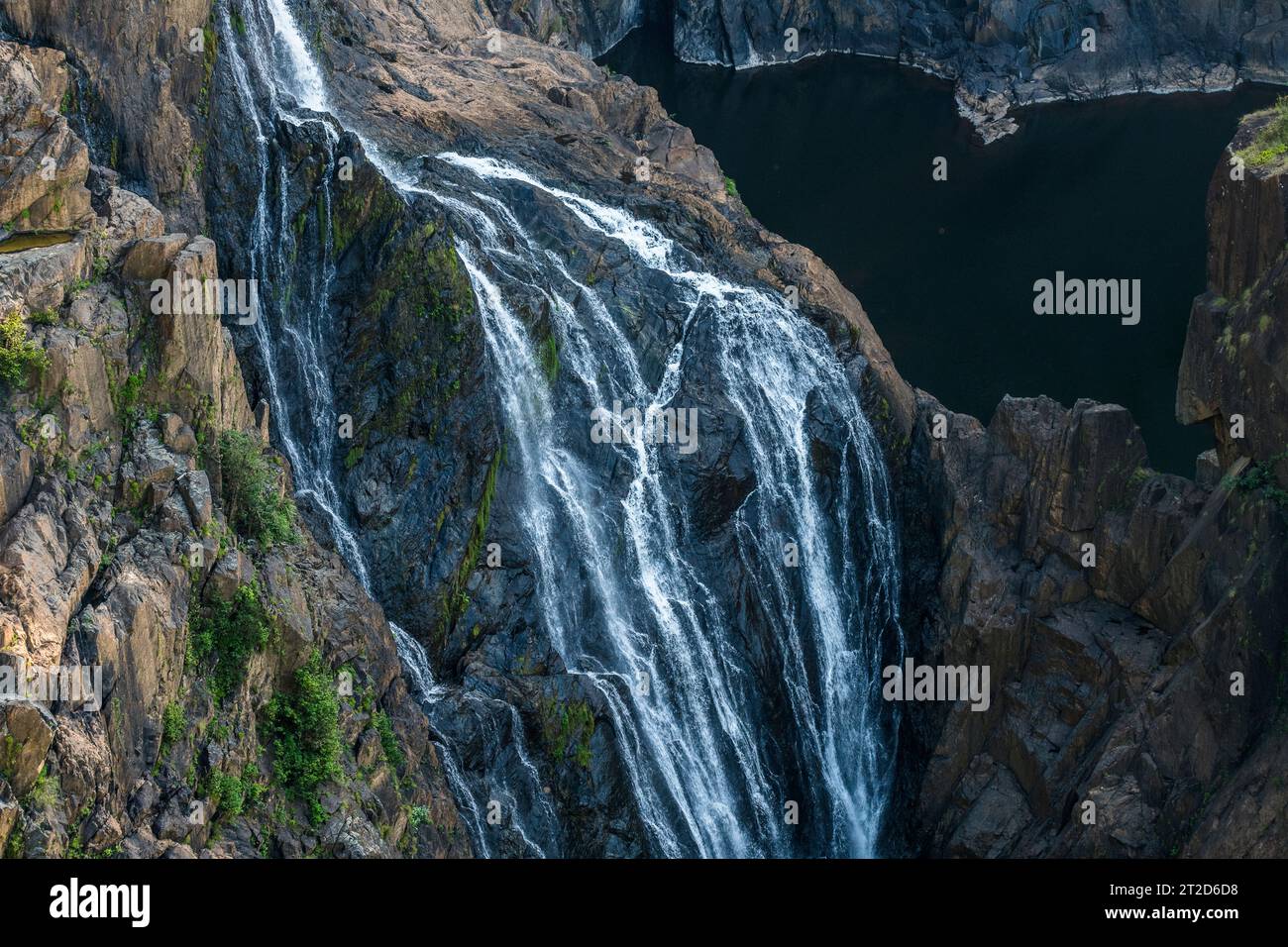 Barron River Waterfall, in Barron Gorge National Park, near Cairns, Far ...