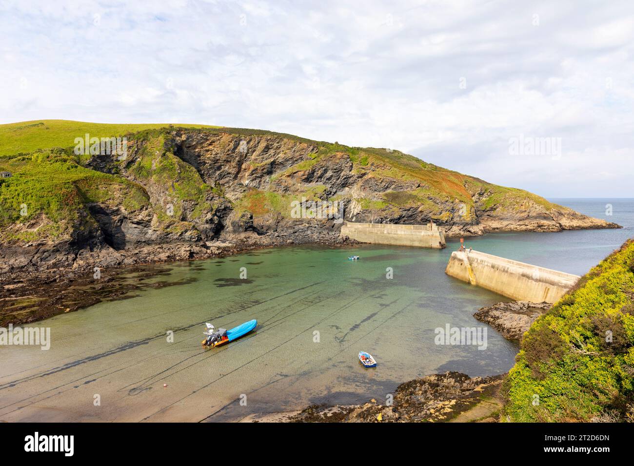 Port Isaac Cornwall fishing village on the Cornish coast popular with ...