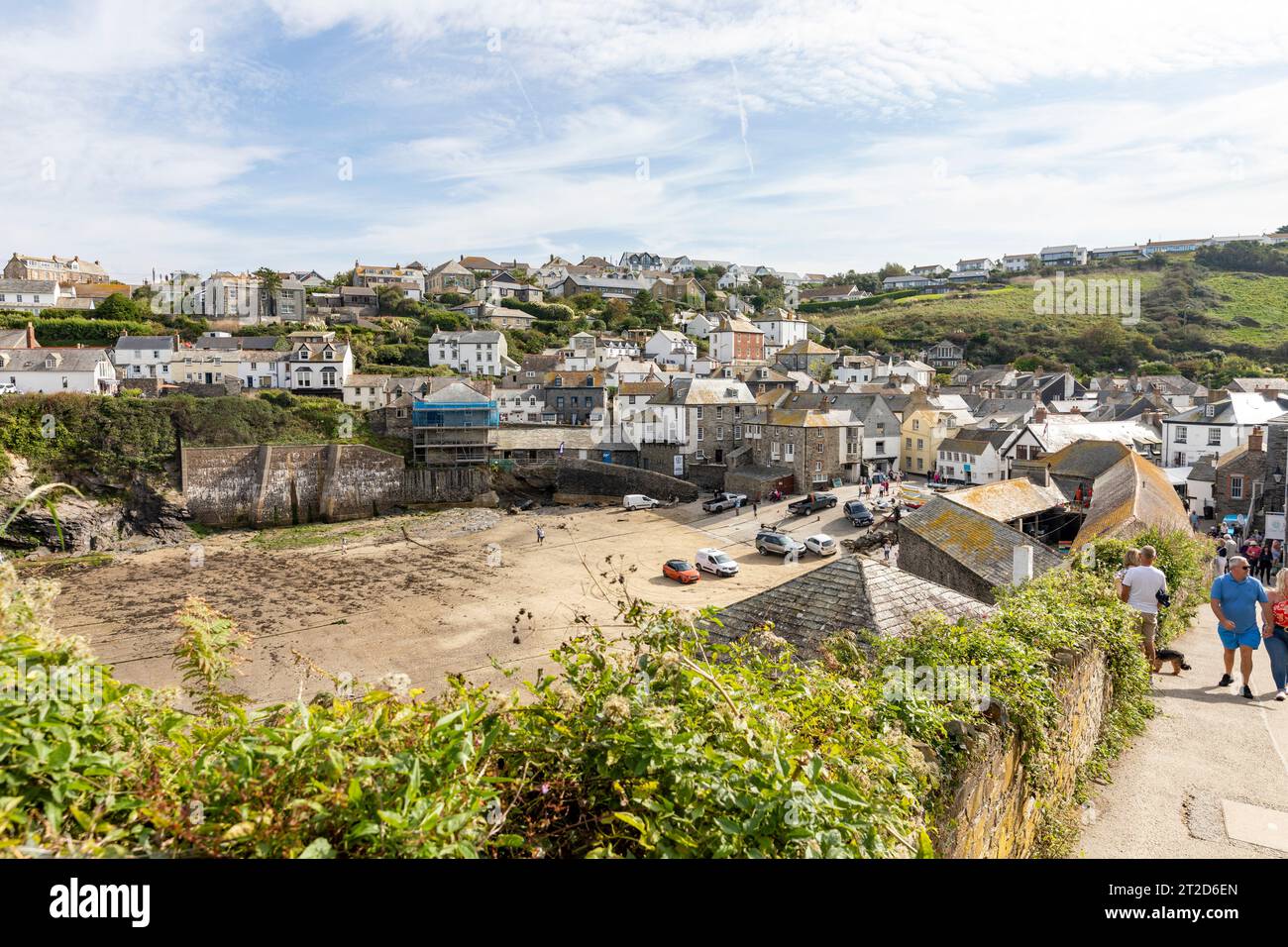 Port Isaac Cornwall fishing village on the Cornish coast popular with ...