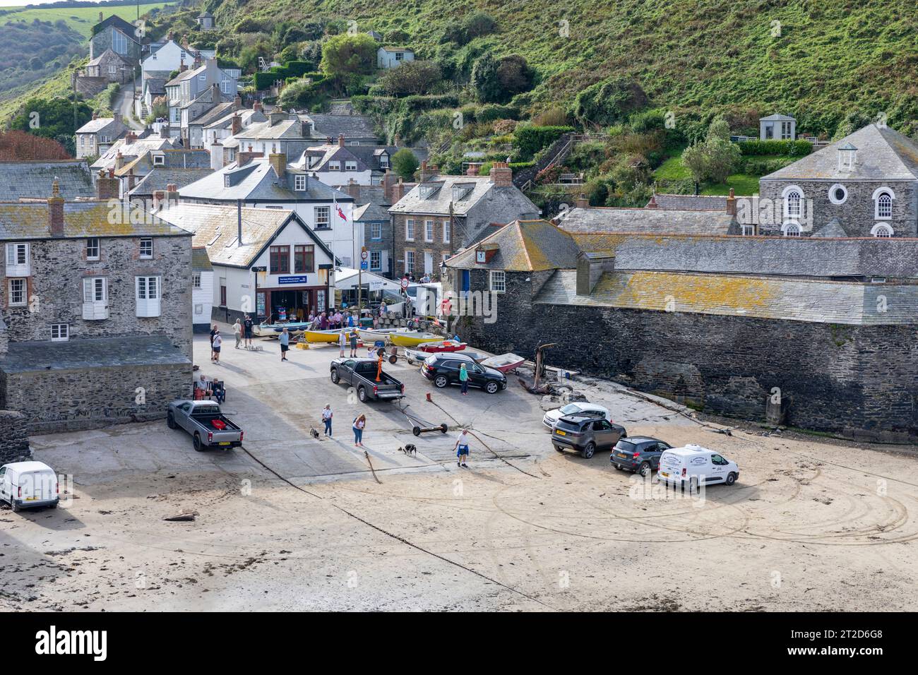 Port Isaac Cornwall fishing village on the Cornish coast popular with ...