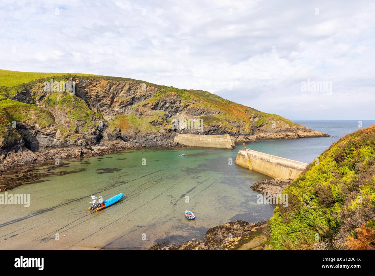 Port Isaac Cornwall fishing village on the Cornish coast popular with ...