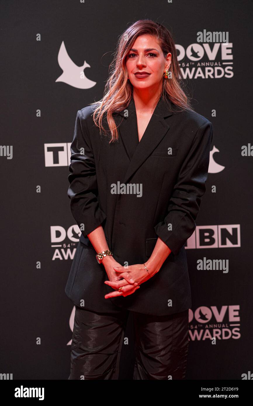 Nashville, Tennessee, USA, October 17, 2023. Brooke Ligertwood On the ...