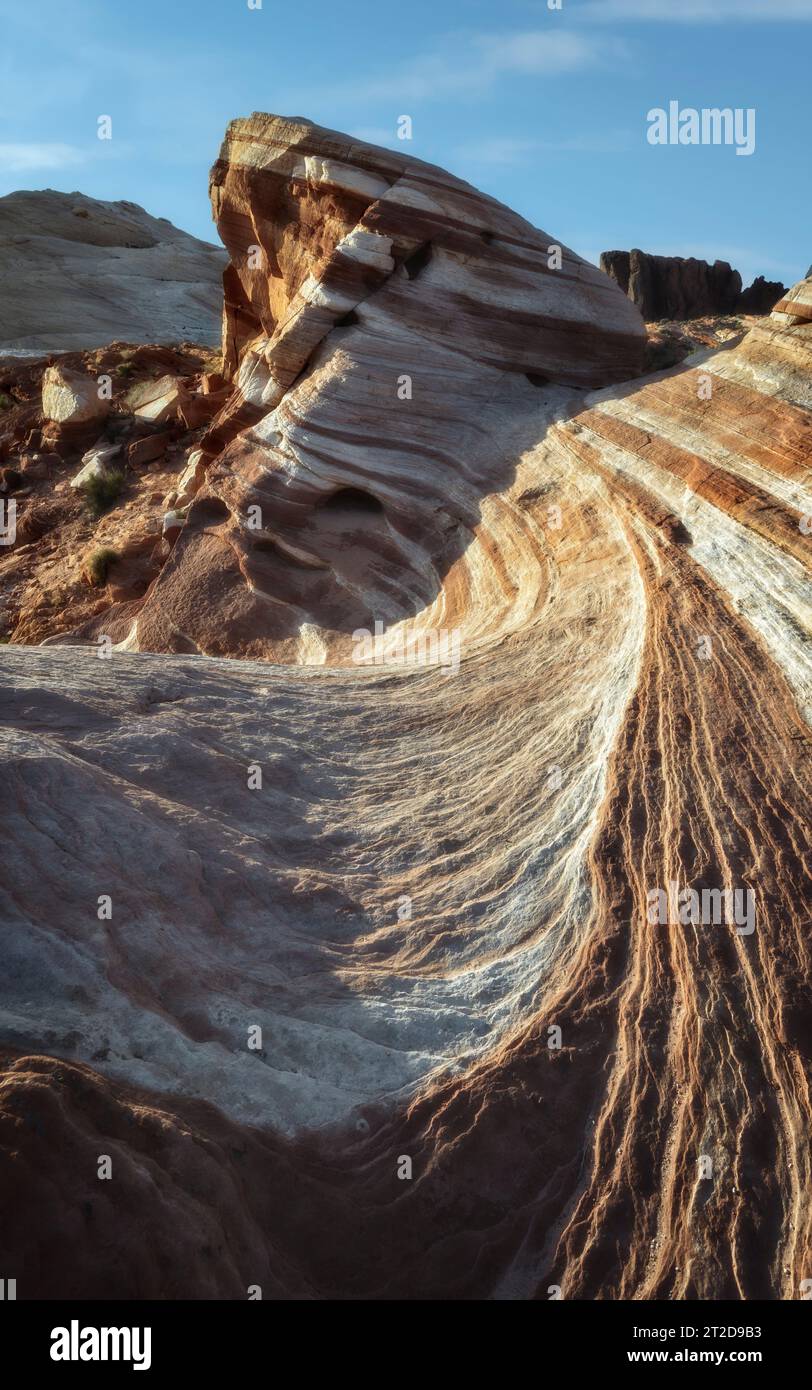 Fire Wave at the Valley of Fire State Park, Nevada Stock Photo - Alamy