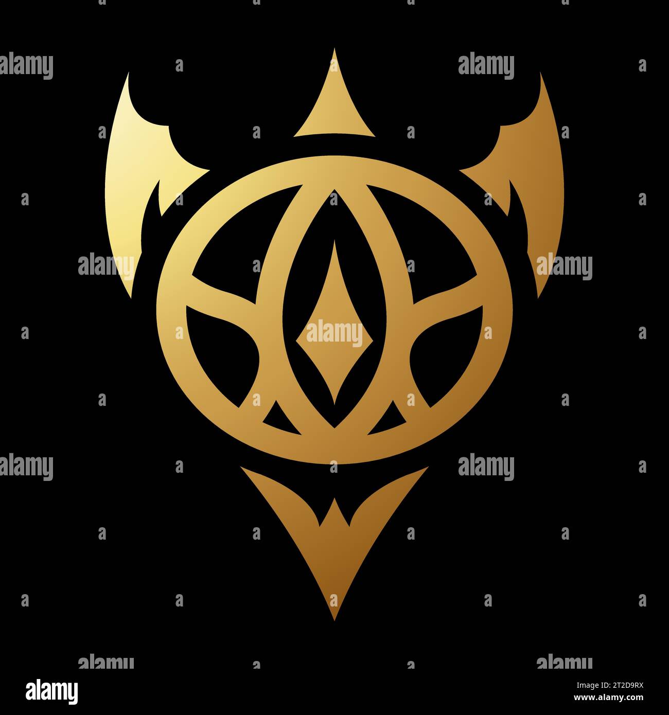 Dragon logos hi-res stock photography and images - Alamy