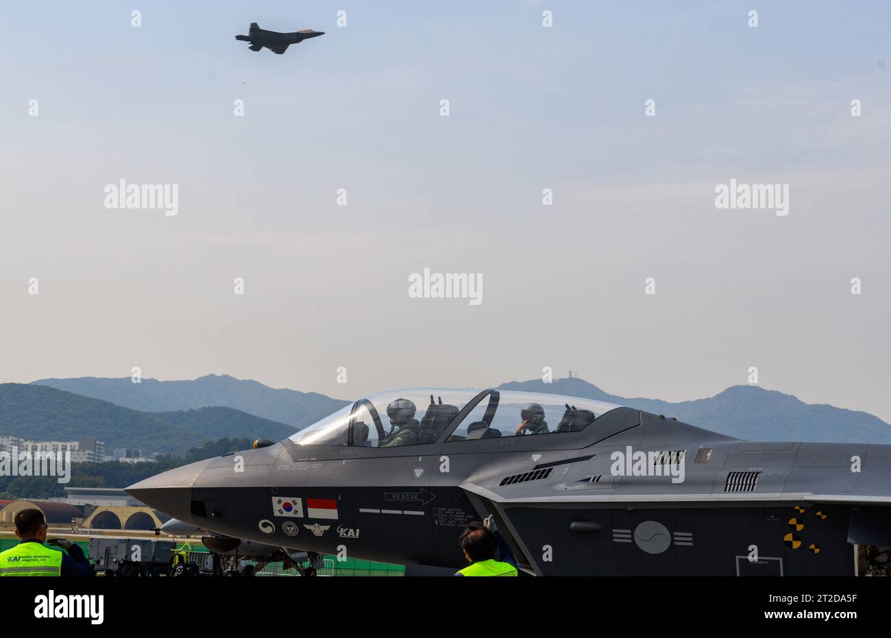 Seoul, South Korea. 18th Oct, 2023. South Korea's under-development KF ...