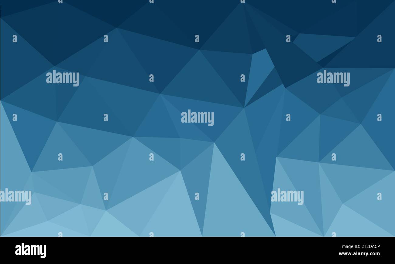 Navy blue abstract geometric pattern low polygon texture design. Modern ...