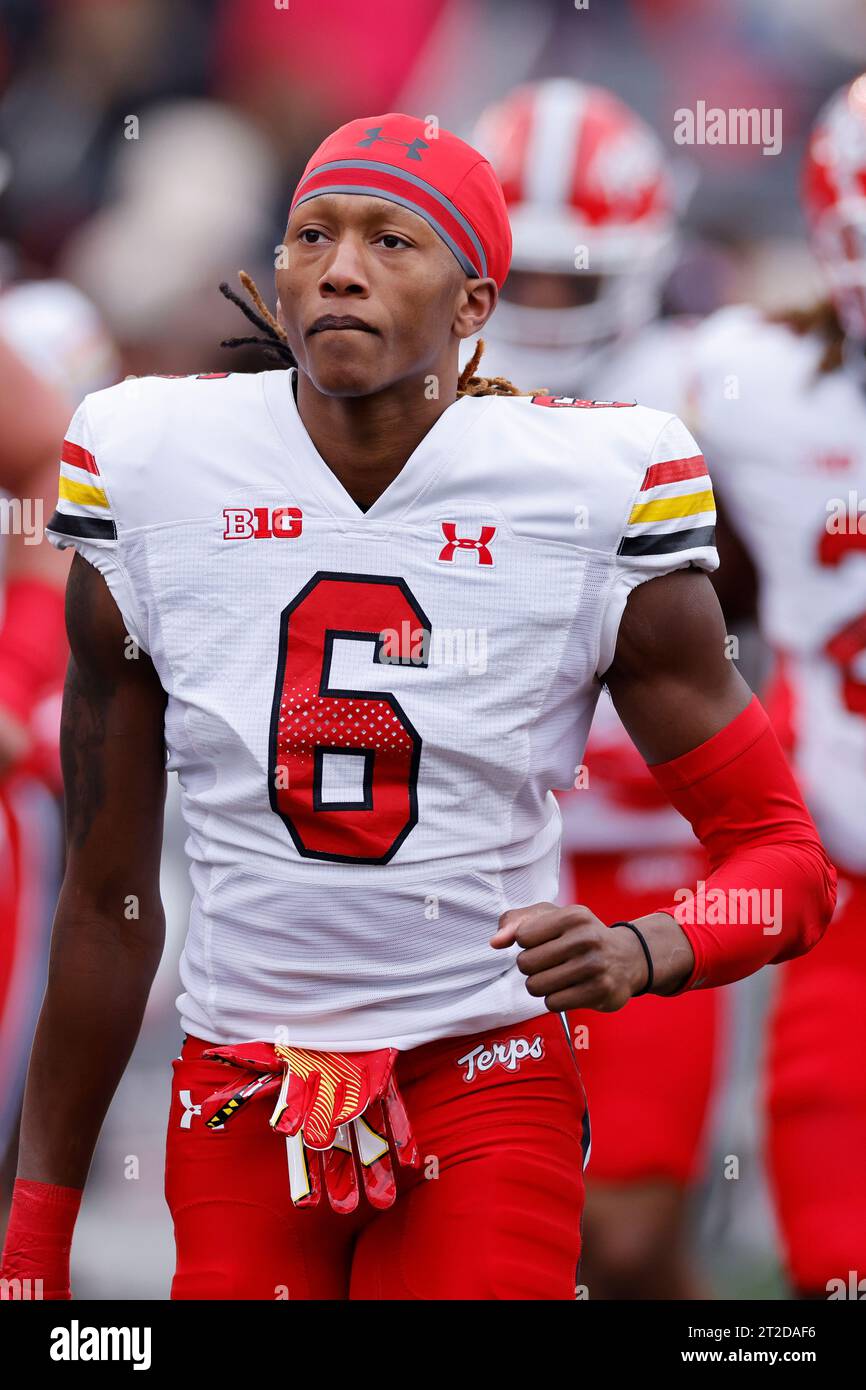 COLUMBUS, OH - OCTOBER 07: Maryland Terrapins defensive back Corey ...