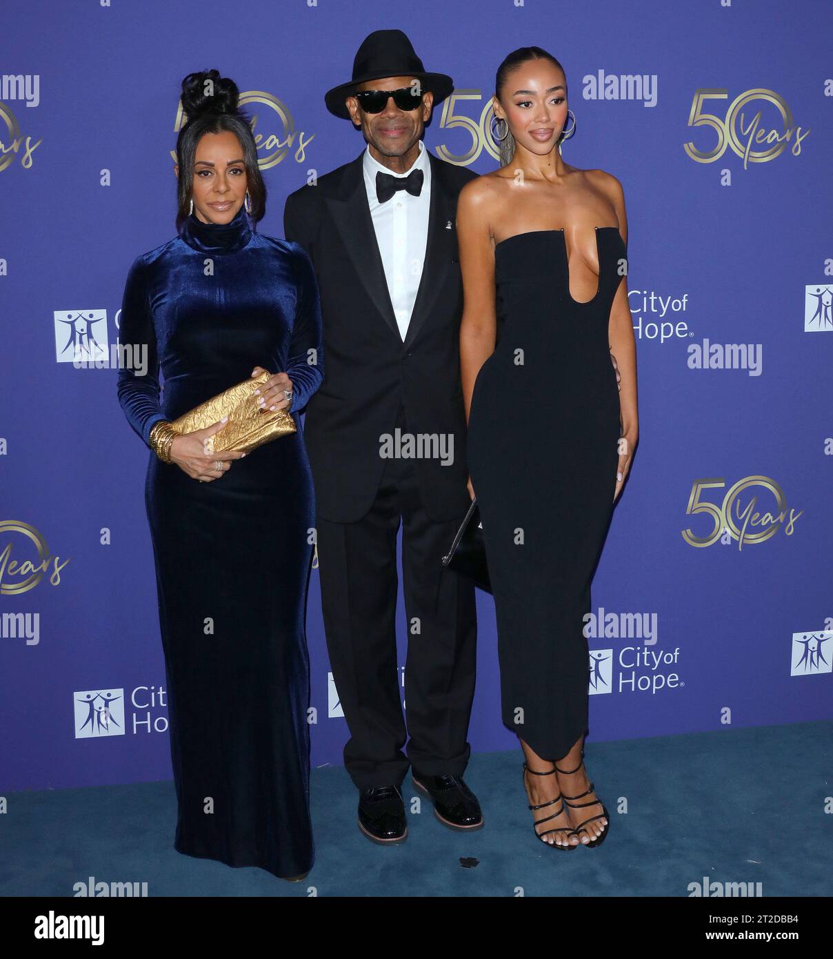 Lisa Padilla, Jimmy Jam, Bella Harris arrives at The City of Hope ...
