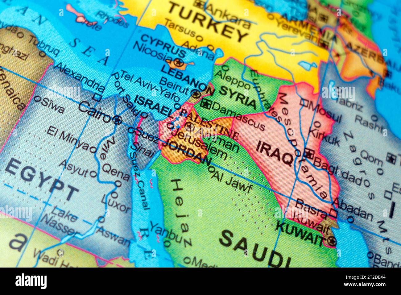 middle east countries Israel, Palestine, Jordan, Iraq, Egypt, Saudi ...