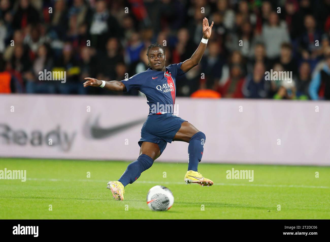 Paris, France. 18th Oct, 2023. Tabitha Chawinga (PSG) Football/Soccer ...