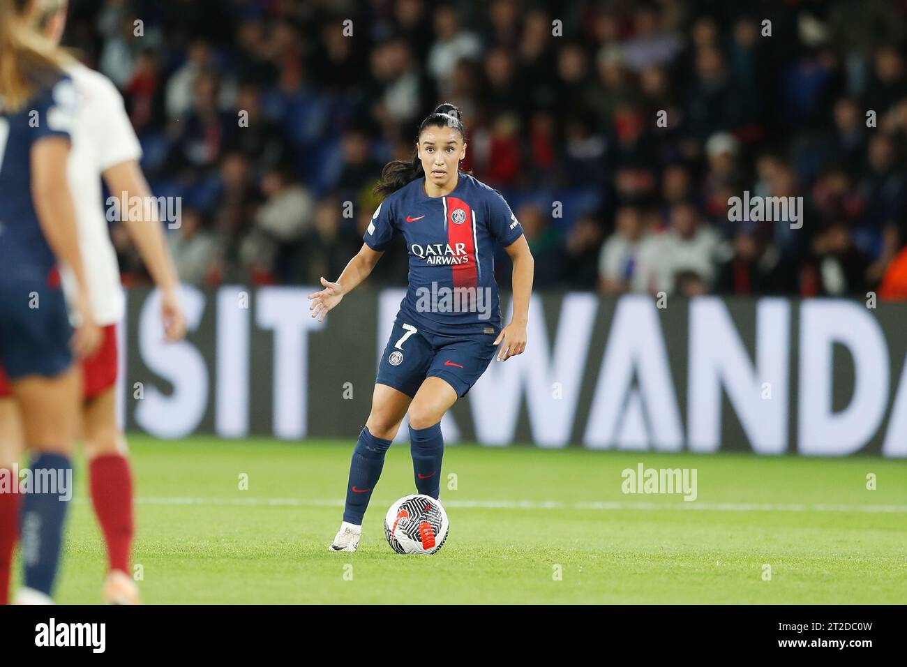 Paris, France. 18th Oct, 2023. Sakina Karchaoui (PSG) Football/Soccer ...