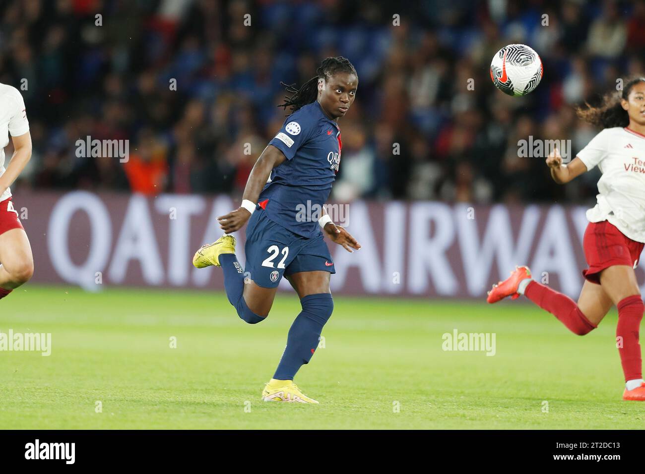 Paris, France. 18th Oct, 2023. Tabitha Chawinga (PSG) Football/Soccer ...